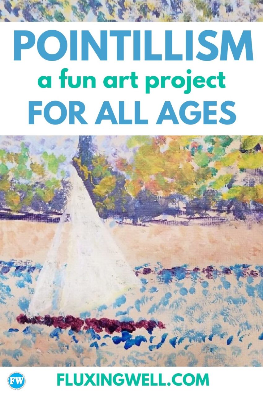 Pointillism Project: A Fun Art Activity for All Ages - Fluxing Well
