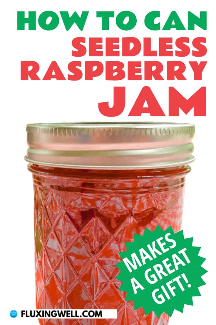 How to Make Seedless Raspberry Jam - Fluxing Well