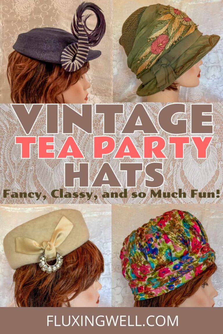 Tea Party Hats for Women: Classic Vintage Styles - Fluxing Well