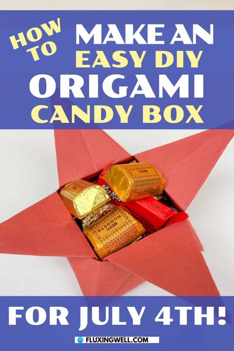 Origami Candy Box: Easy DIY Tutorial - Fluxing Well