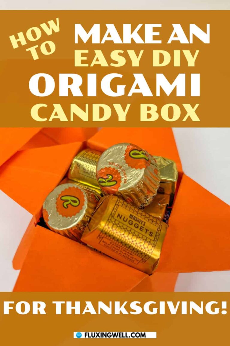 Origami Candy Box: Easy DIY Tutorial - Fluxing Well