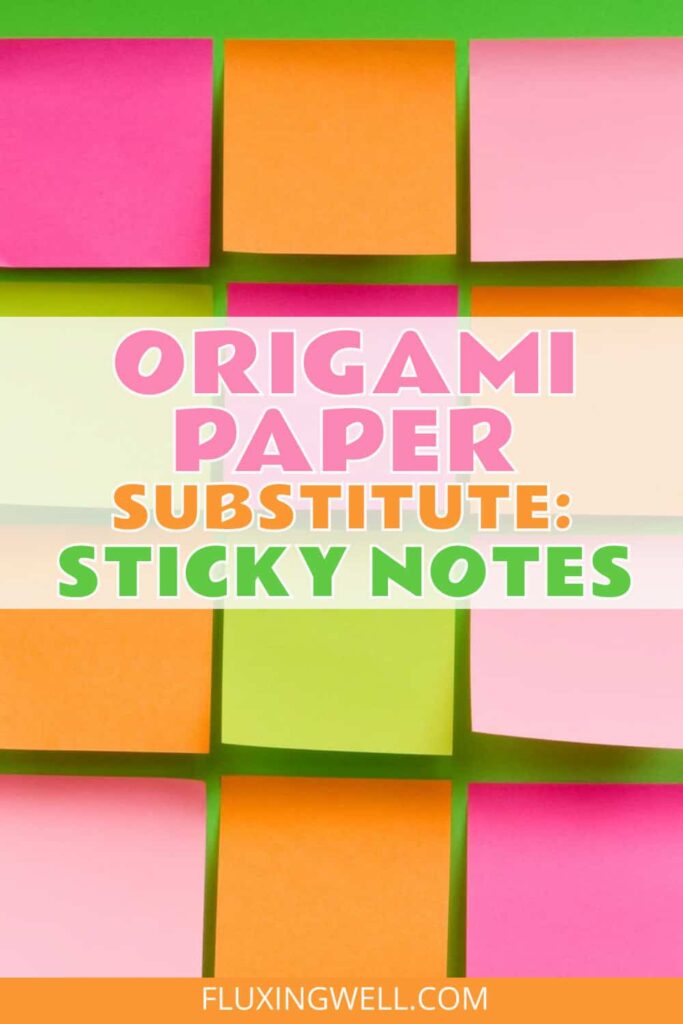 Origami Paper Substitute: 11 Creative Options - Fluxing Well