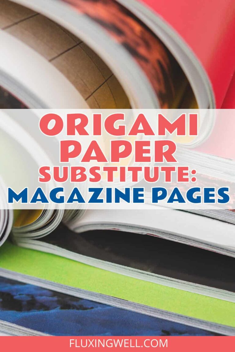 Origami Paper Substitute: 11 Creative Options - Fluxing Well