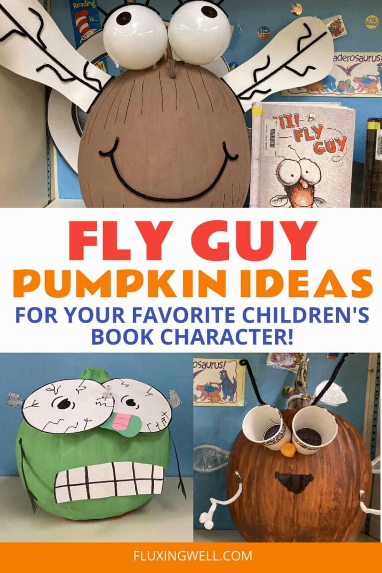 40 Easy Book Character Pumpkins (Clever and Fun!) - Fluxing Well