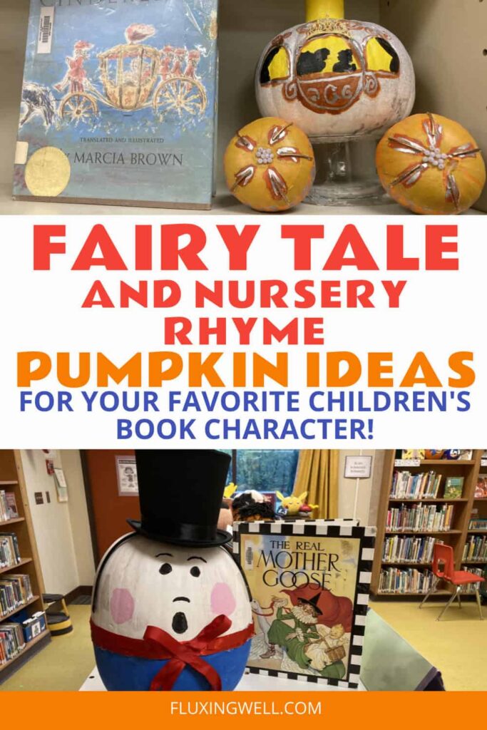 40 Easy Book Character Pumpkins (Clever and Fun!) - Fluxing Well