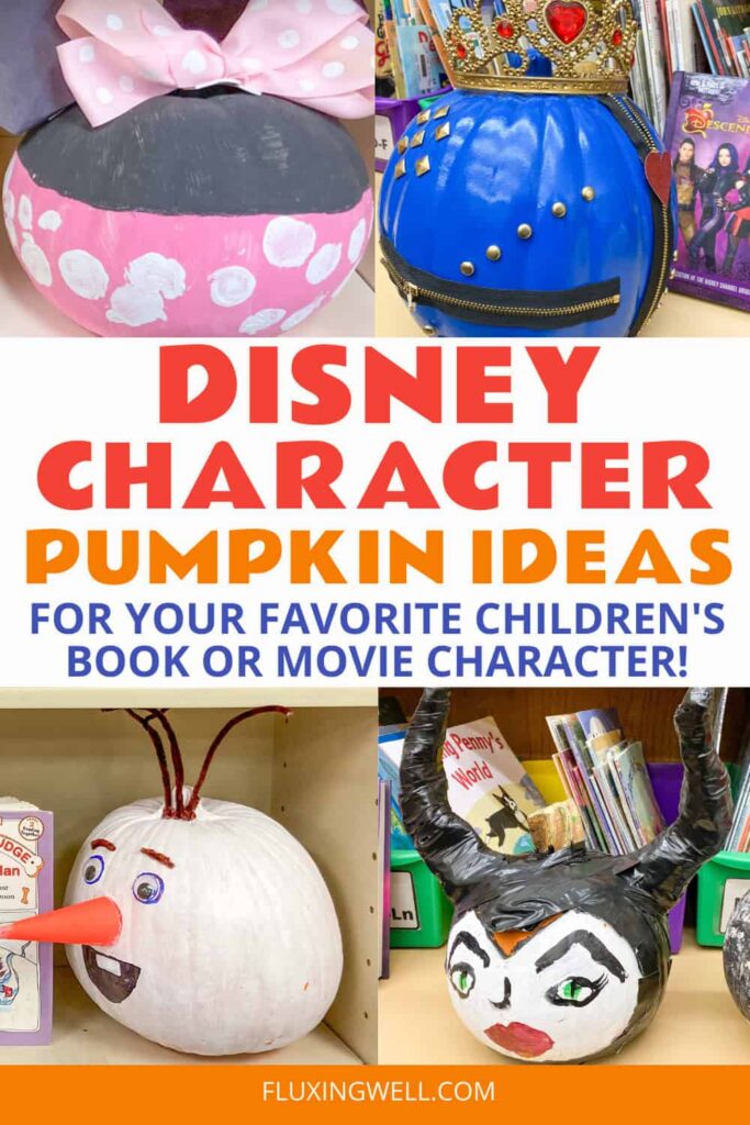 40 Easy Book Character Pumpkins (Clever and Fun!) - Fluxing Well