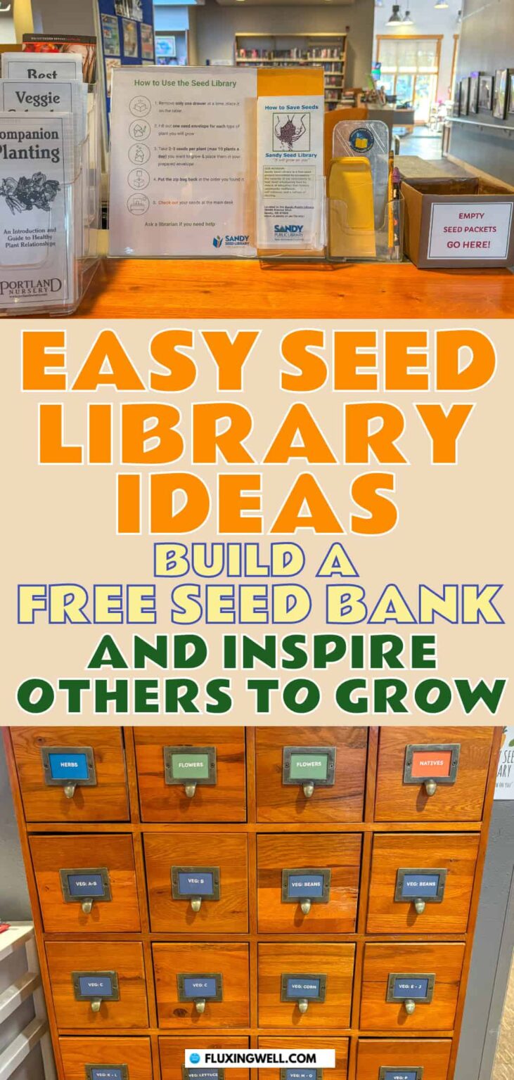 Seed Exchange Library: Easy DIY Ideas - Fluxing Well