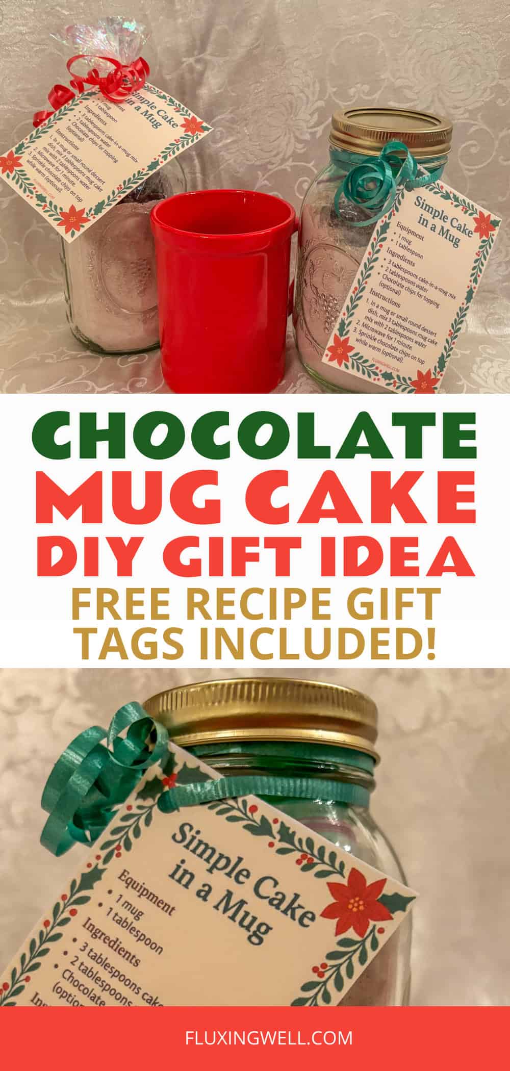 Mug Cake Gift: An Easy DIY - Fluxing Well